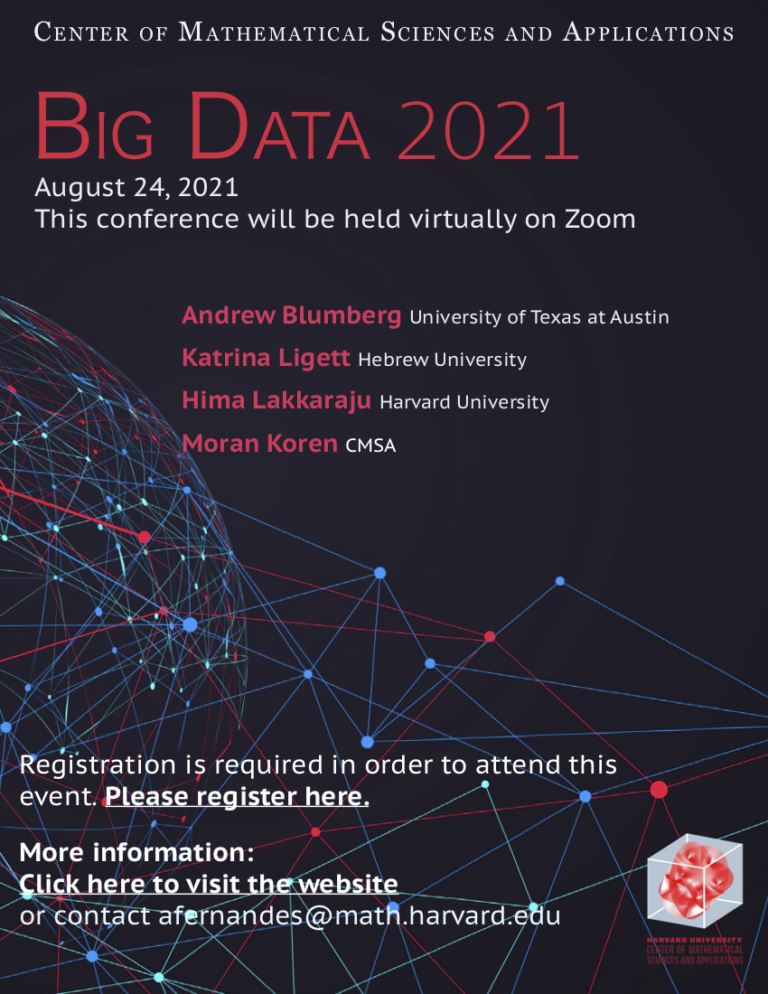 Big Data Conference 2021 - CMSA