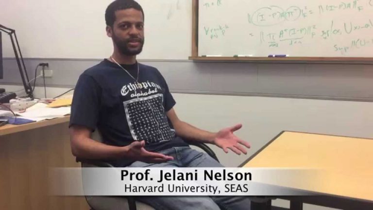 Inside CMSA’s Big Data Conference: Prof. Jelani Nelson (Harvard ...