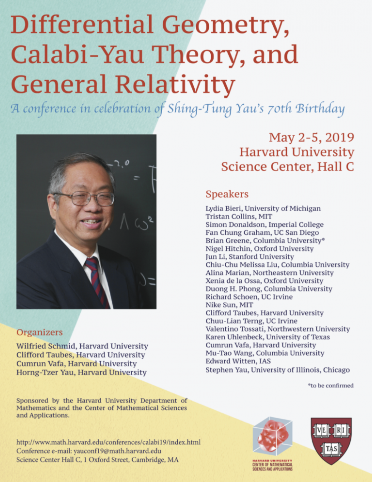 Conference on Differential Geometry, Calabi-Yau theory and General ...